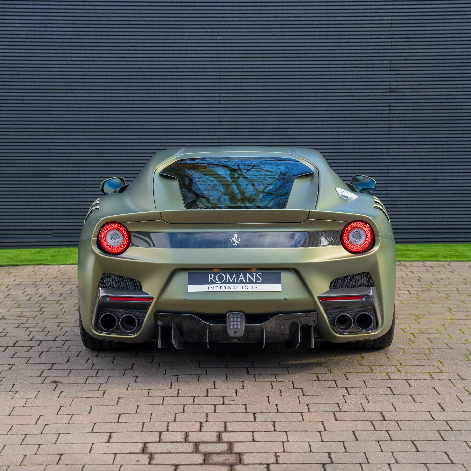 Used Ferrari F12 TDF 'Il Mostro' for sale | Verde Masoni Matte