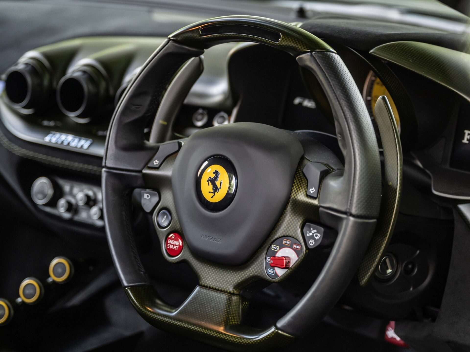 Used Ferrari F12 TDF 'Il Mostro' for sale | Verde Masoni Matte