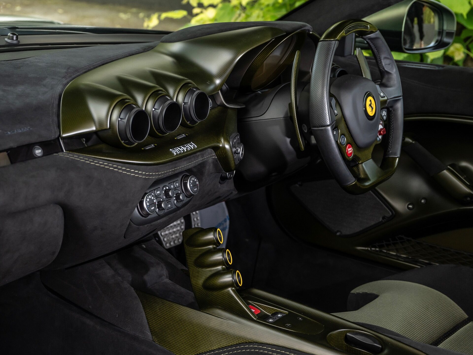 Used Ferrari F12 TDF 'Il Mostro' for sale | Verde Masoni Matte