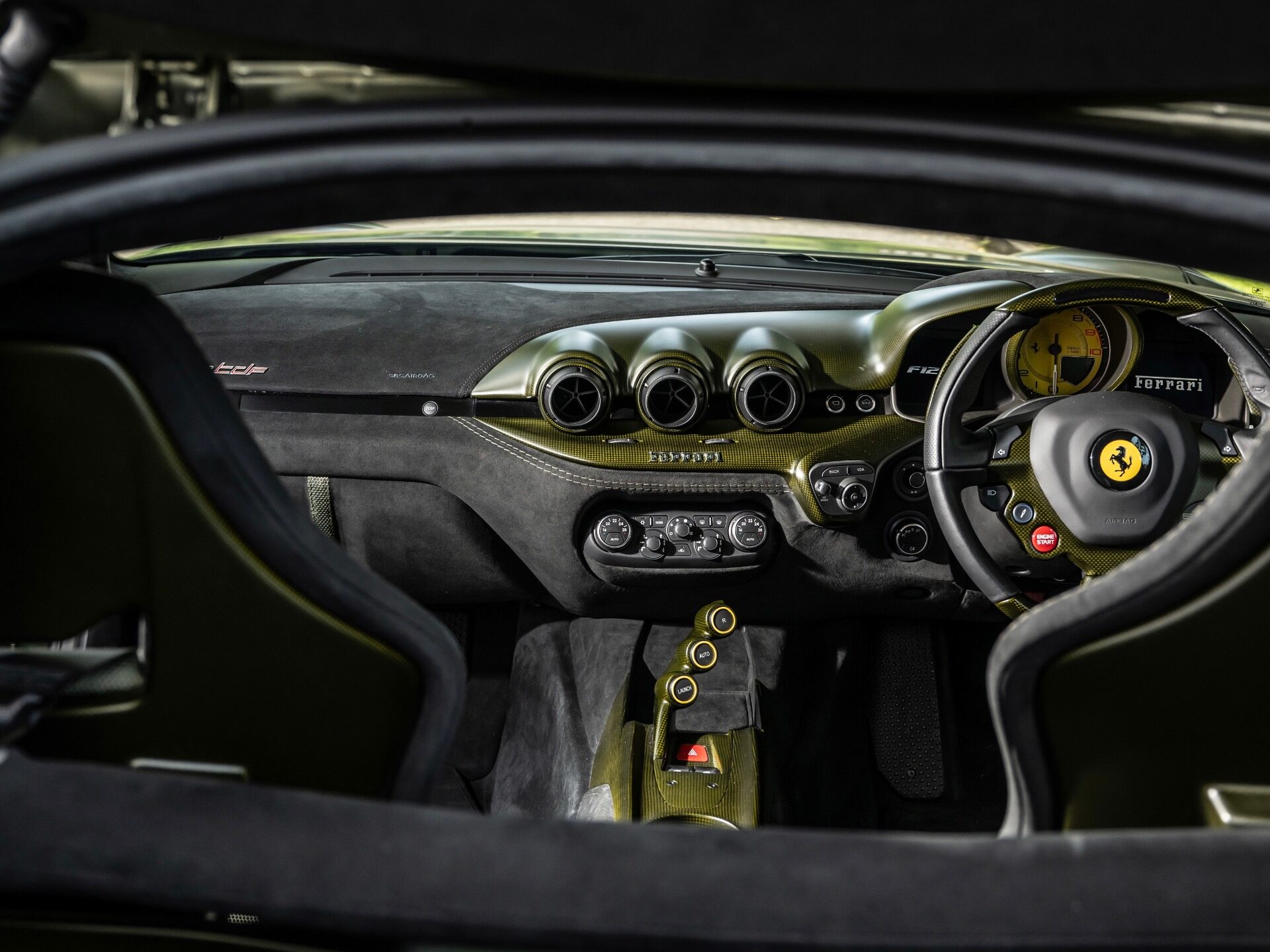 Used Ferrari F12 TDF 'Il Mostro' for sale | Verde Masoni Matte