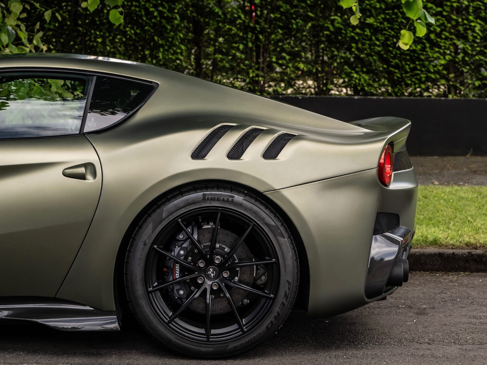 Used Ferrari F12 TDF 'Il Mostro' for sale | Verde Masoni Matte