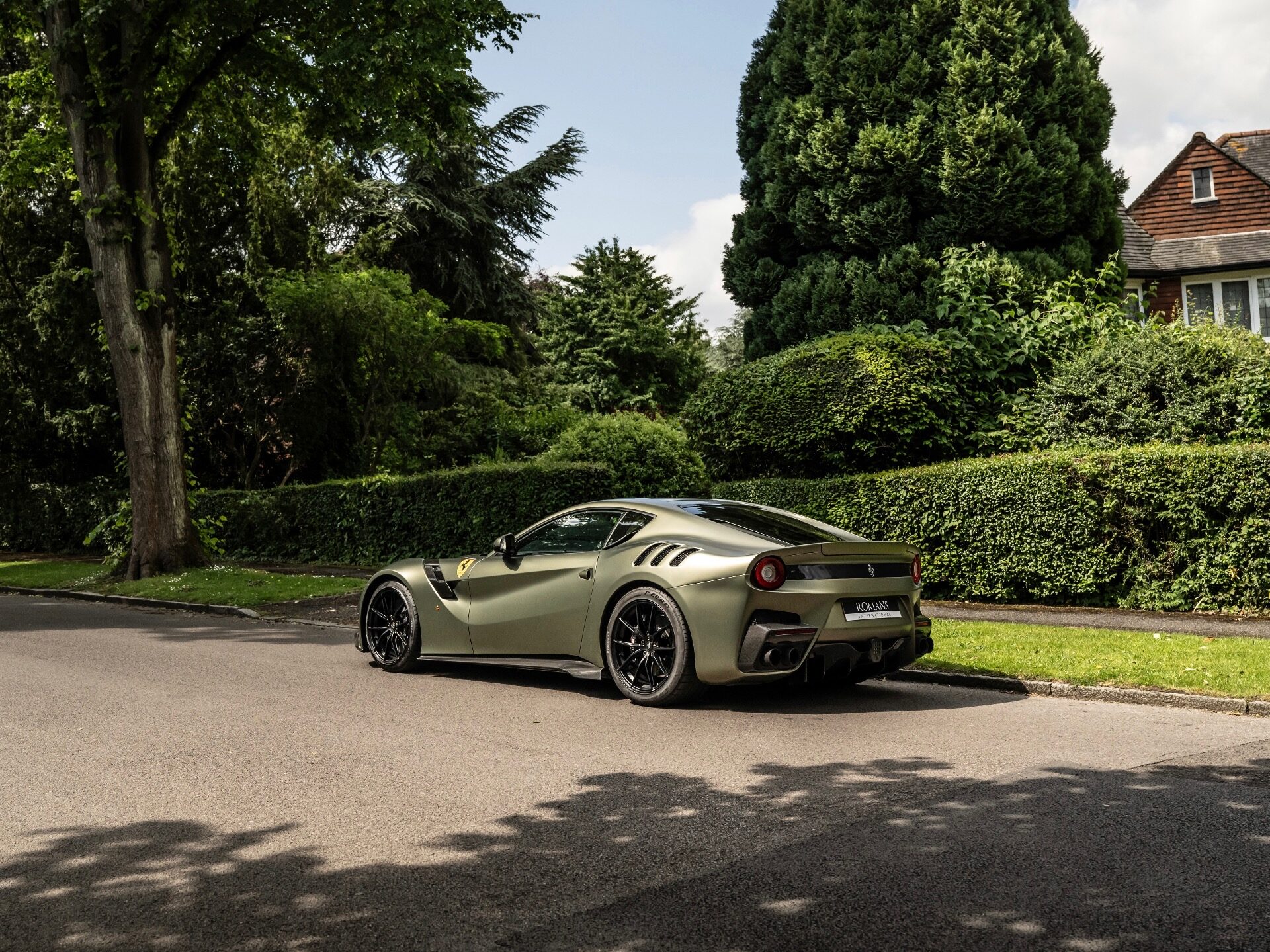 Used Ferrari F12 TDF 'Il Mostro' for sale | Verde Masoni Matte