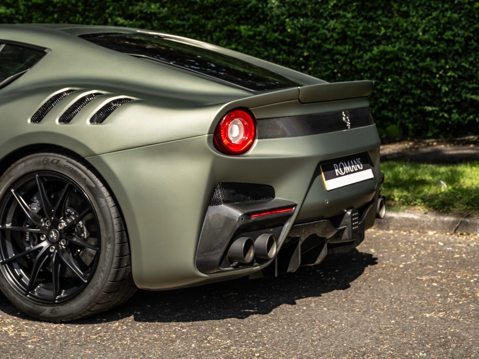 Used Ferrari F12 TDF 'Il Mostro' for sale | Verde Masoni Matte