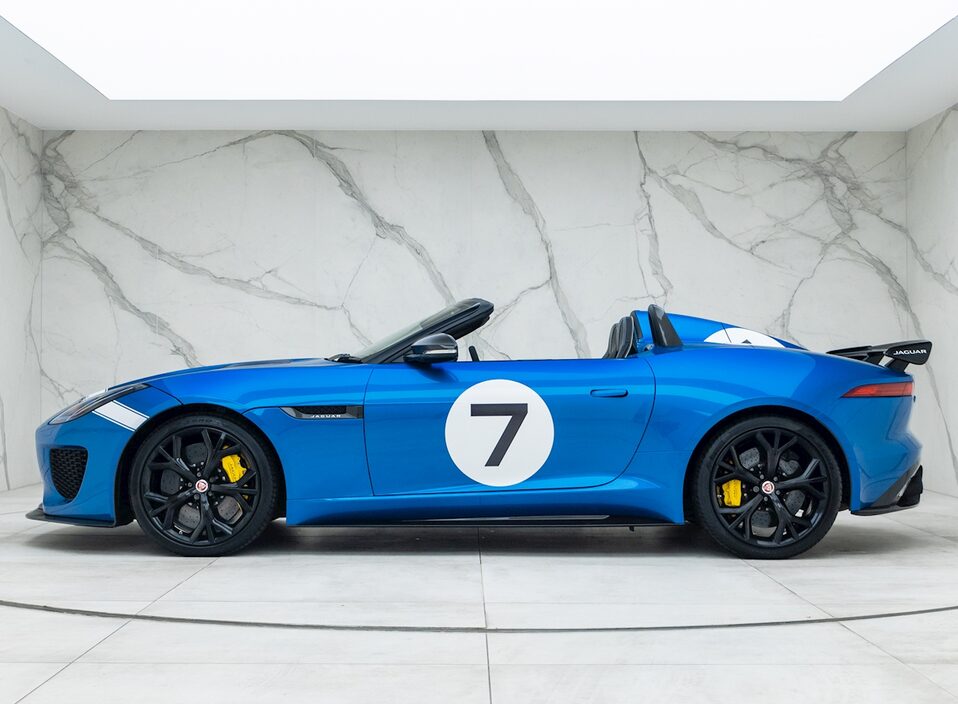 Used Jaguar F-Type Project 7 for sale | SVO Goodwood Blue