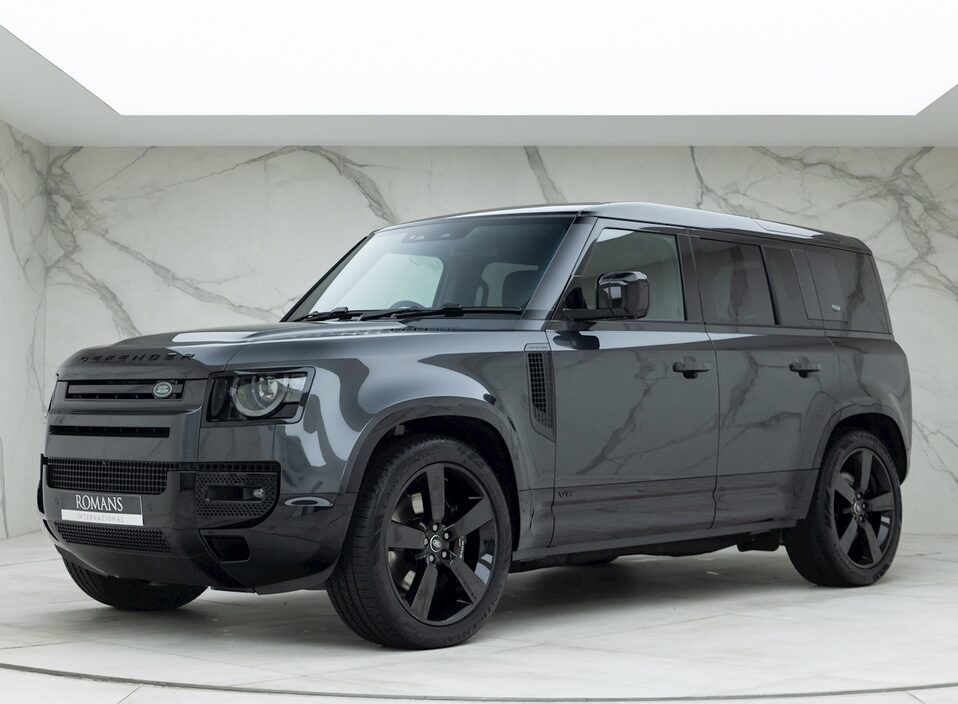 Used Land Rover Defender 110 V8 for sale | Carpathian Grey Metallic