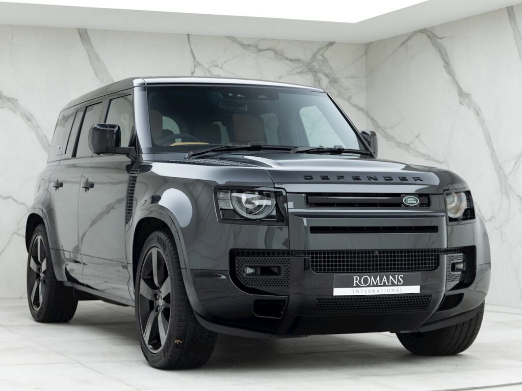 Used Land Rover Defender 110 V8 for sale | Carpathian Grey Metallic