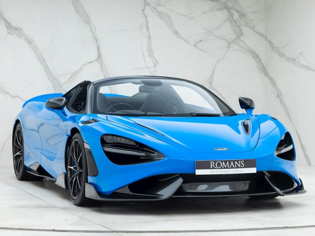 Used McLaren 765LT Spider for sale | Ambit Blue Elite Paint