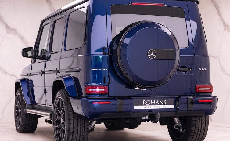 Used Mercedes-Benz G Class G63 for sale | G Manufaktur Mystic Blue