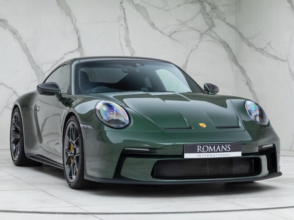 Used Porsche 911 (992) GT3 Touring for sale | PTS Oak Green Metallic