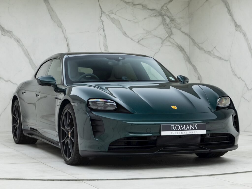 Used Porsche Taycan GTS Sport Turismo for sale | Forest Green Metallic ...