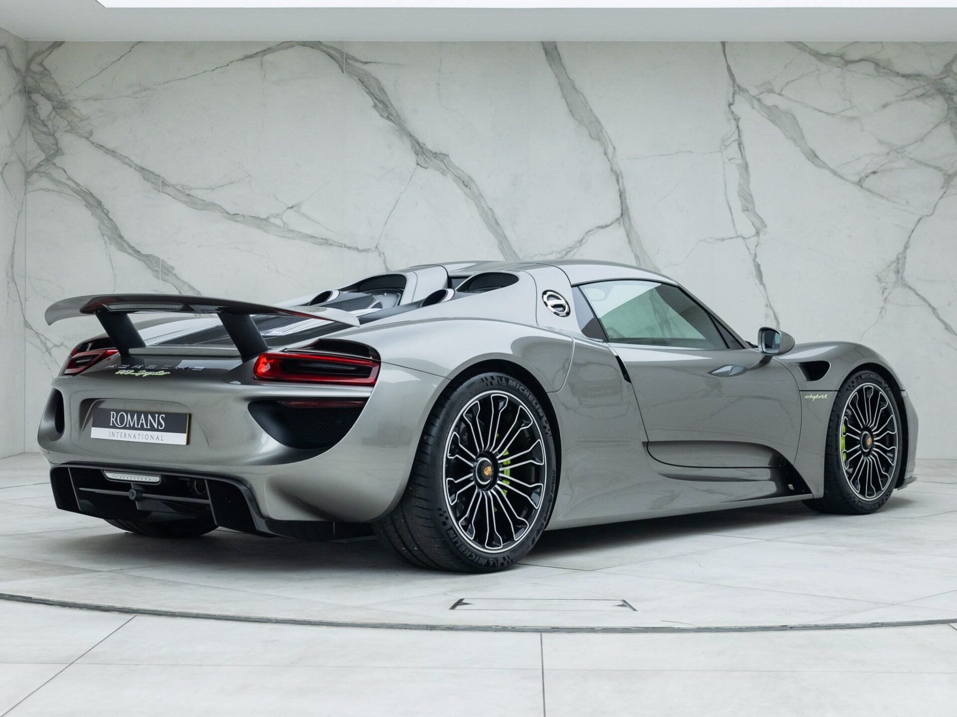 Used Porsche 918 Spyder for sale | Liquid Metal Silver