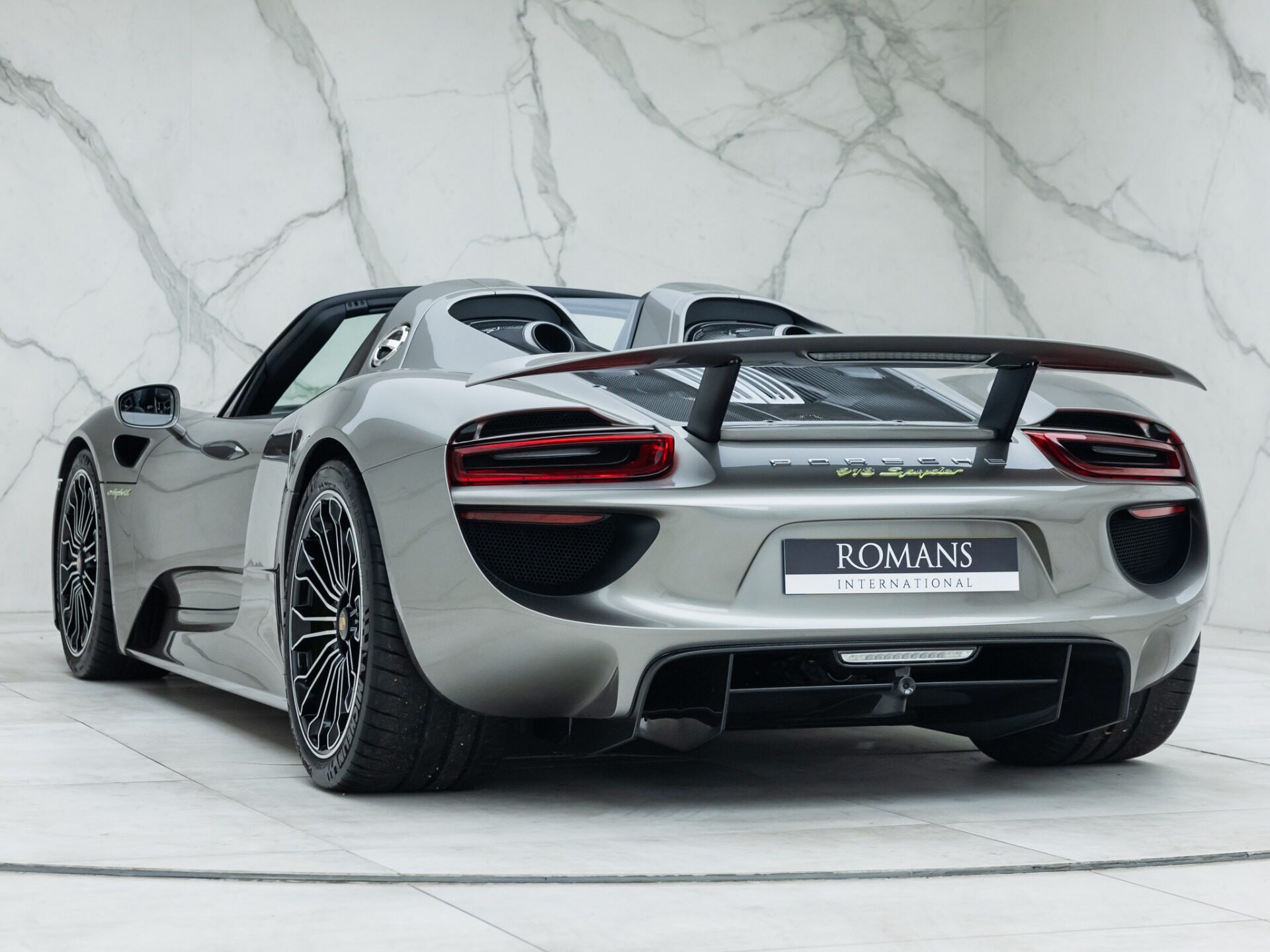 Used Porsche 918 Spyder for sale | Liquid Metal Silver