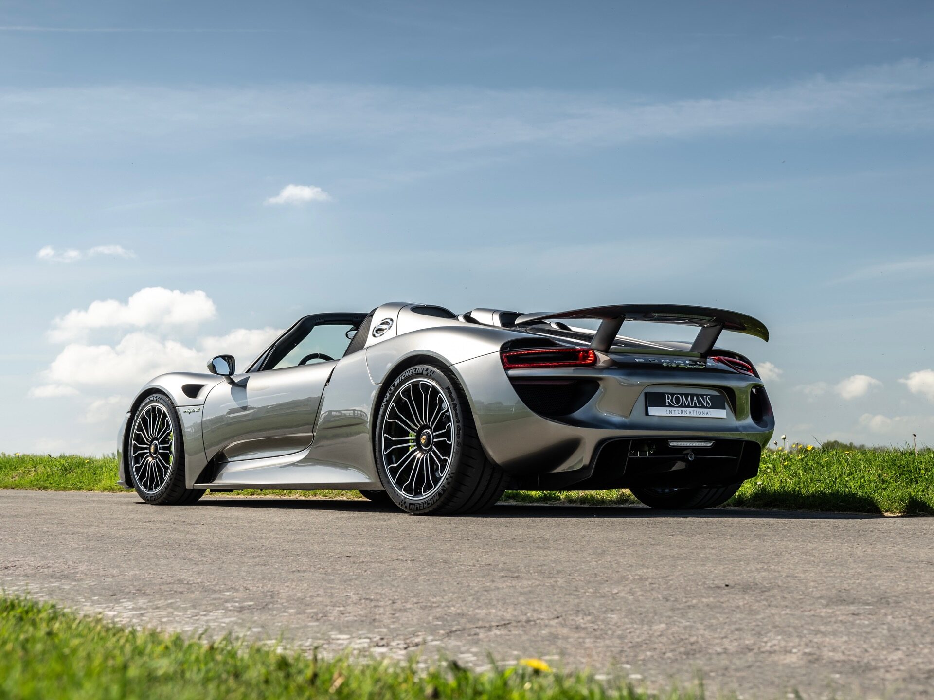 Used Porsche 918 Spyder for sale | Liquid Metal Silver