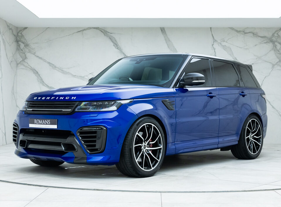Used Land Rover Range Rover Sport SVR Overfinch for sale | Estoril Blue