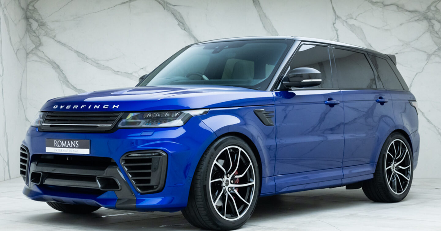 Used Land Rover Range Rover Sport SVR Overfinch for sale | Estoril Blue