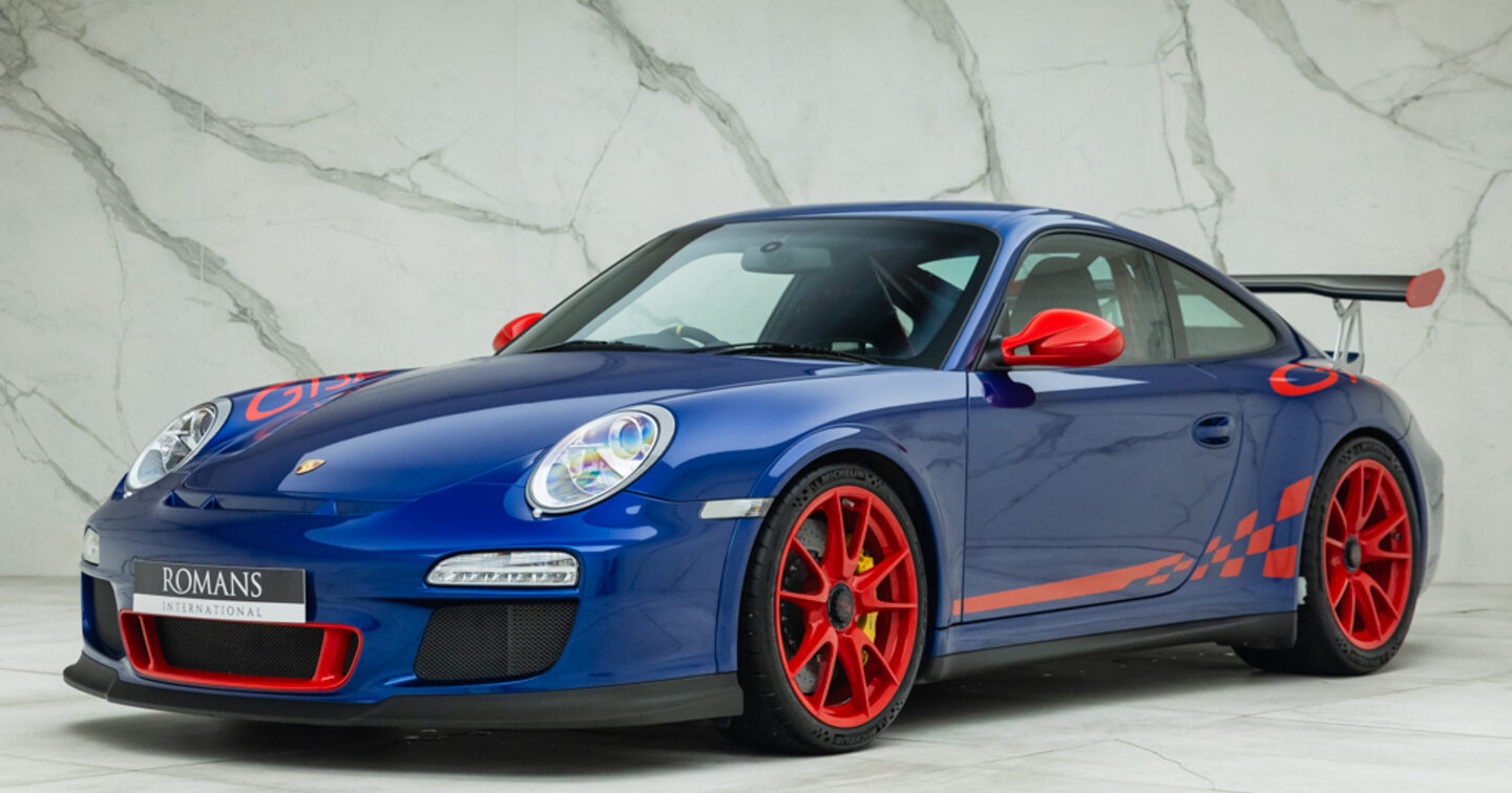 Used Porsche 911 GT3 RS (997.2) for sale | Aqua Blue Metallic
