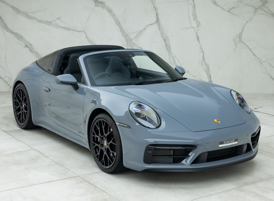 Used Porsche 911 Targa 4 GTS (992) for sale | Arctic Grey