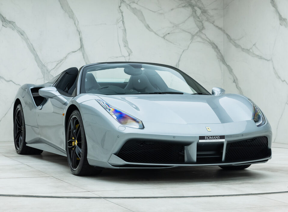 Used Ferrari 488 Spider for sale | Grigio Titanio Metallic