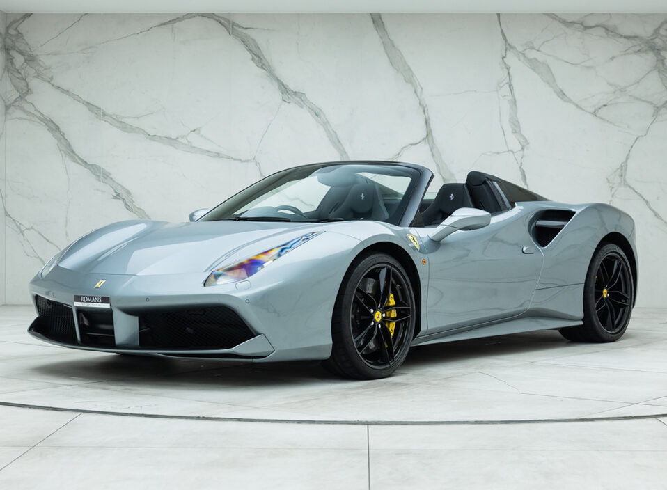 Used Ferrari 488 Spider for sale | Grigio Titanio Metallic