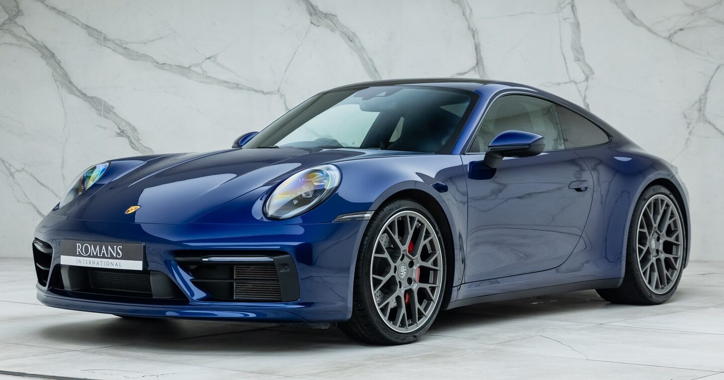 Used Porsche 911 Carrera 4S (992) for sale | Gentian Blue Metallic