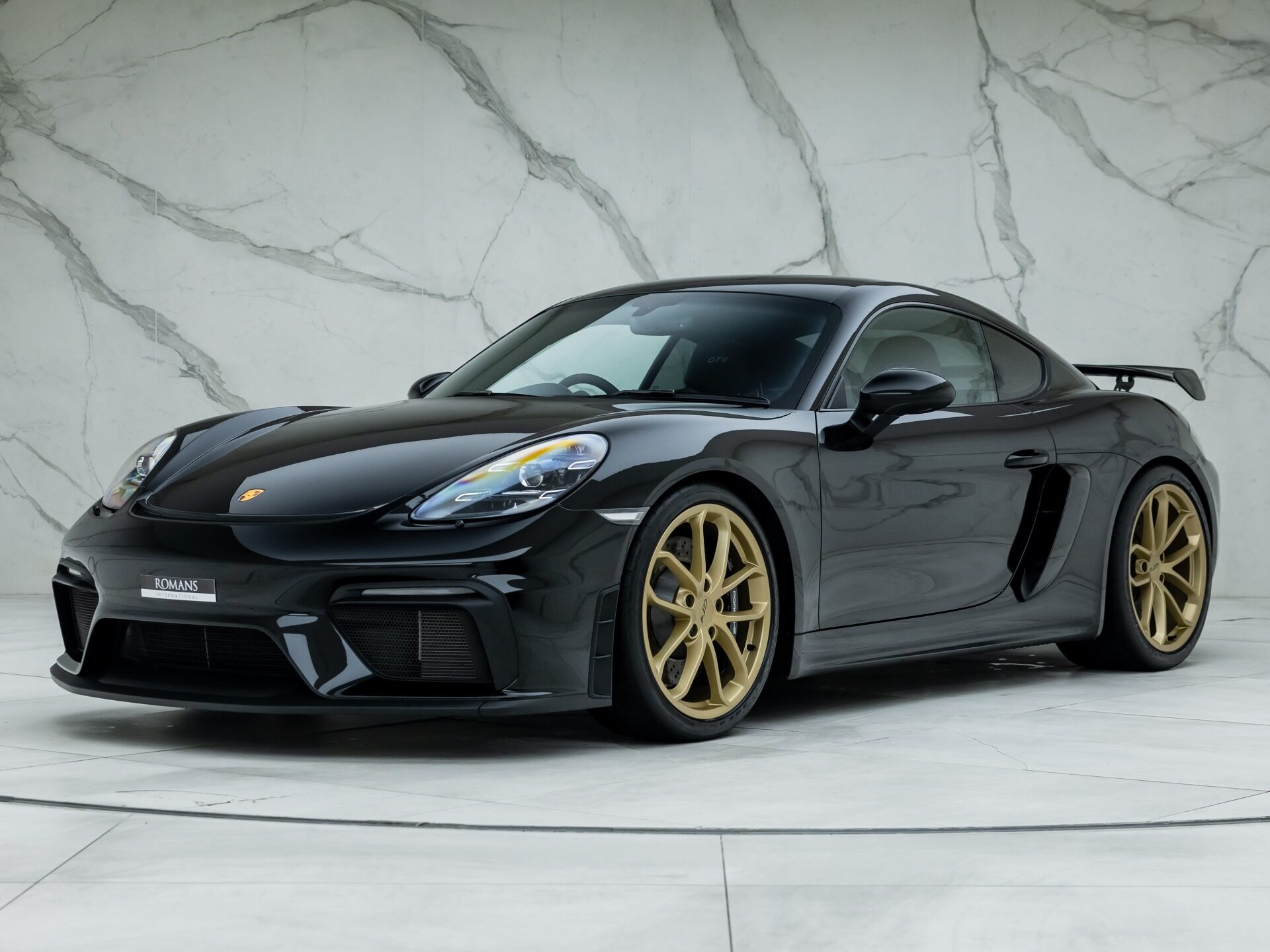Used Porsche Cayman GT4 (718) for sale | Black