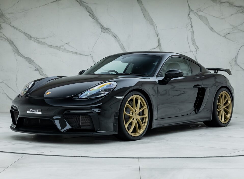 Used Porsche Cayman GT4 (718) for sale | Black