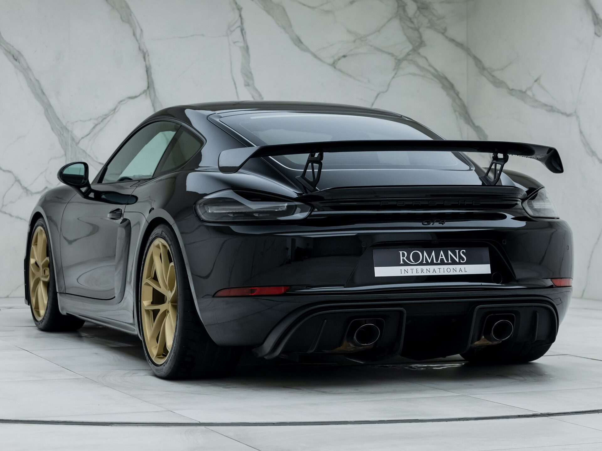 Used Porsche Cayman GT4 (718) for sale | Black