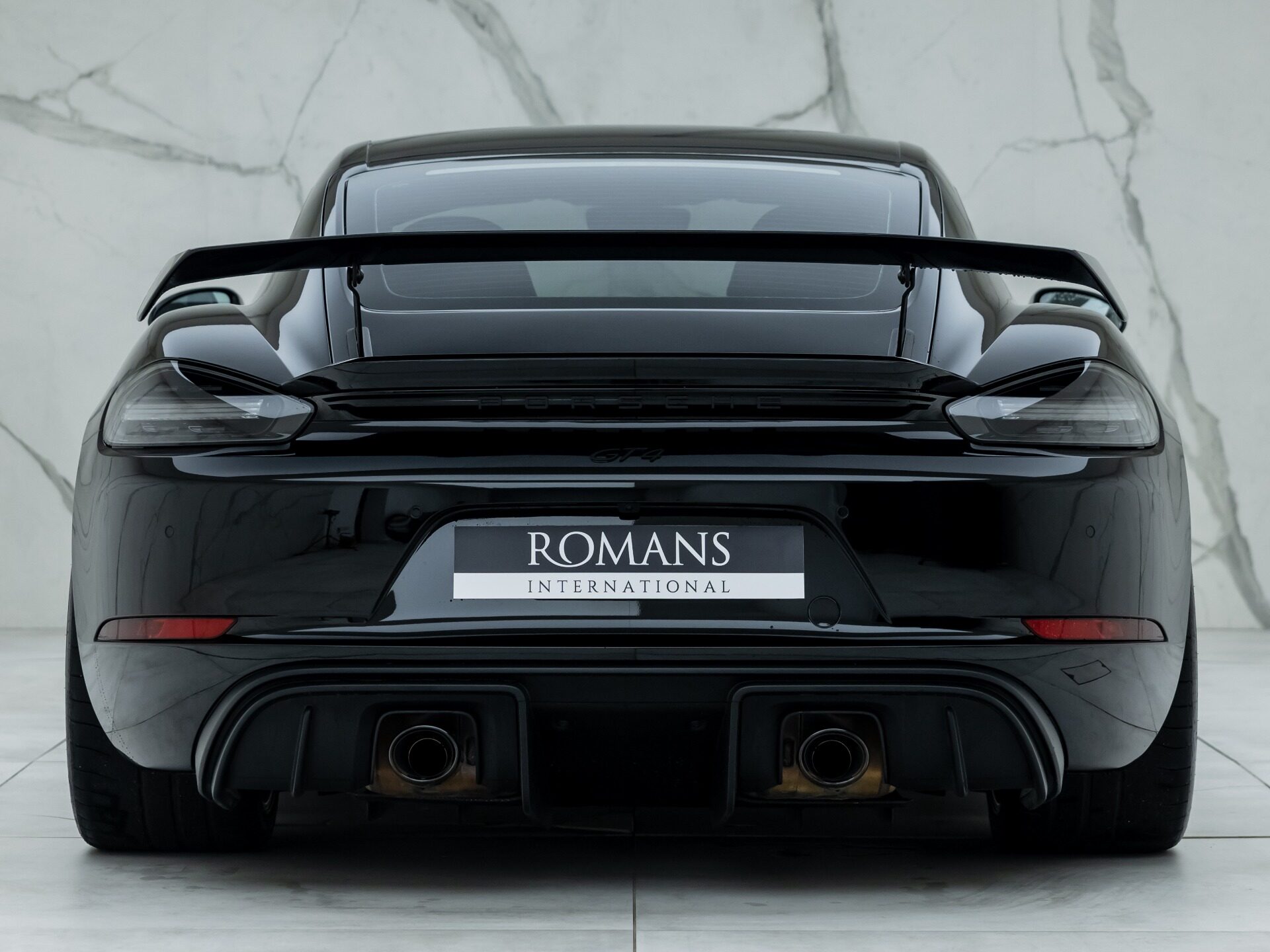 Used Porsche Cayman GT4 (718) for sale | Black