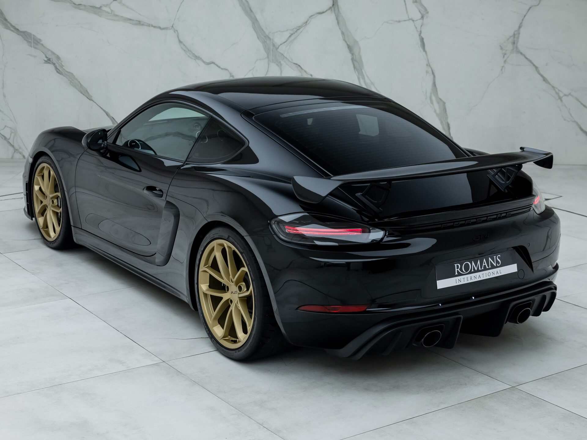 Used Porsche Cayman GT4 (718) for sale | Black