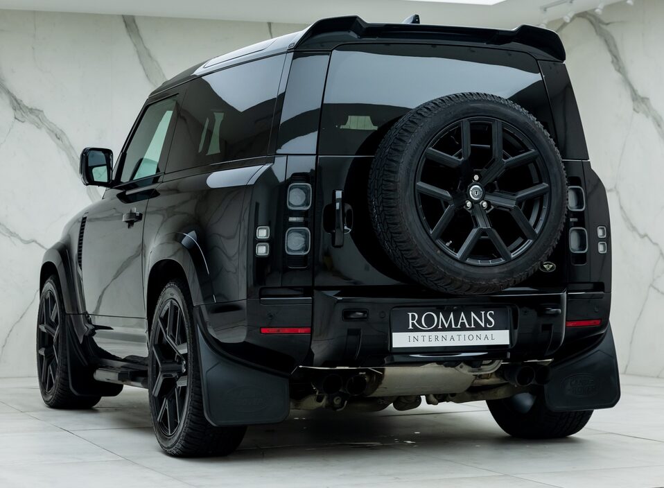 Used Land Rover Defender 90 V8 P525 Urban for sale | Santorini Black