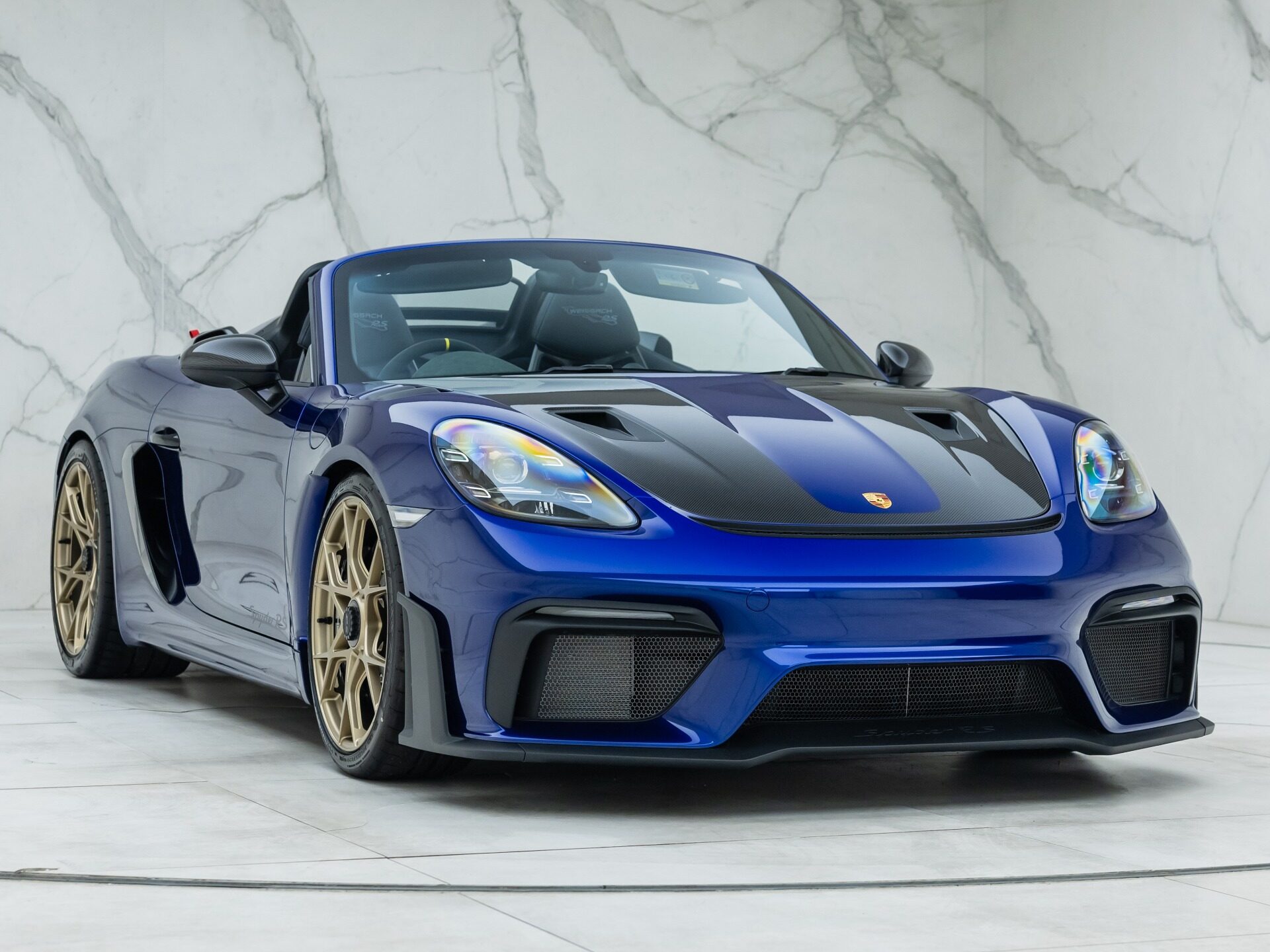 Used Porsche 718 Spyder RS for sale | PTS San Marino Blue Metallic