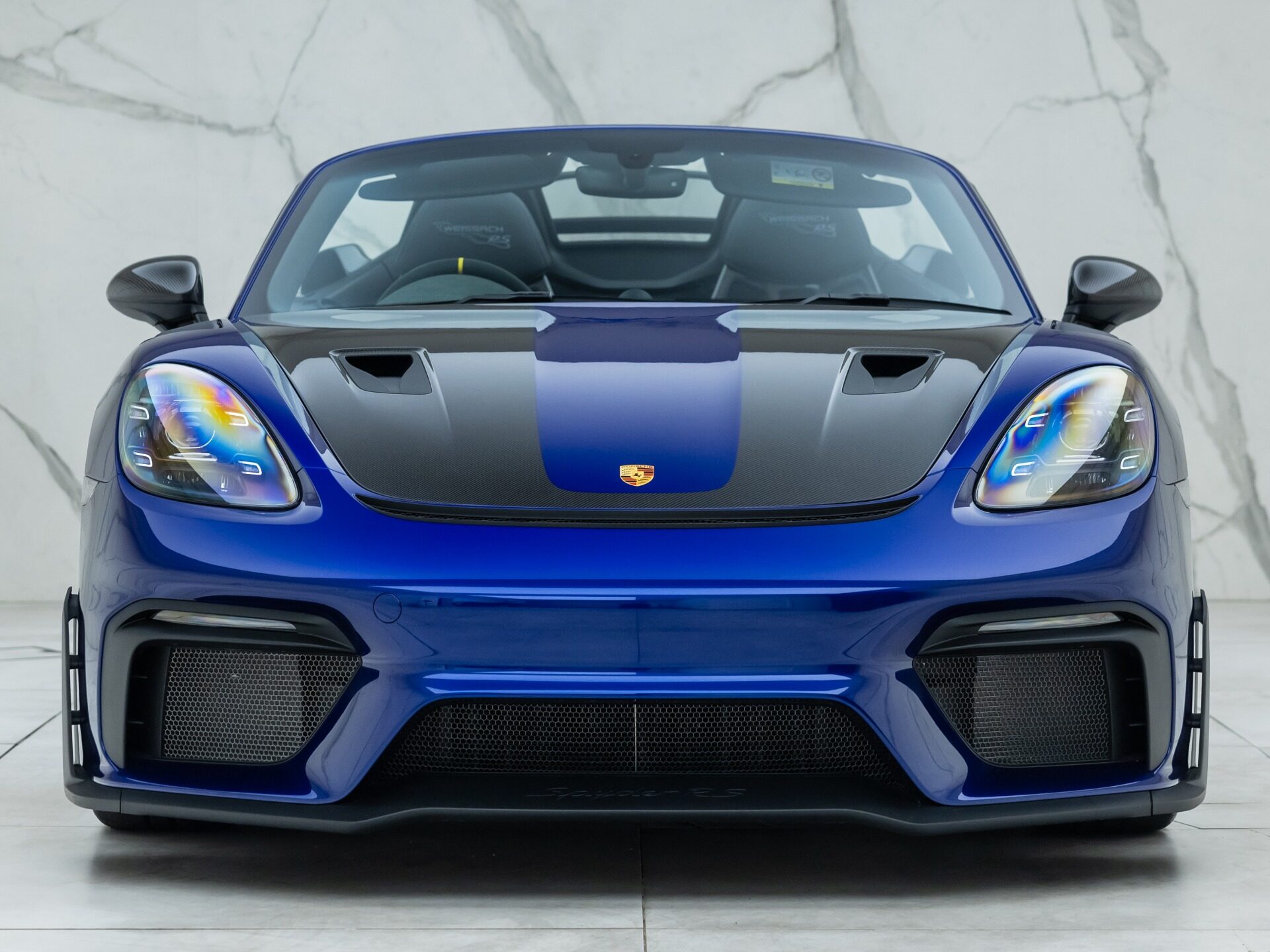 Used Porsche 718 Spyder RS for sale | PTS San Marino Blue Metallic