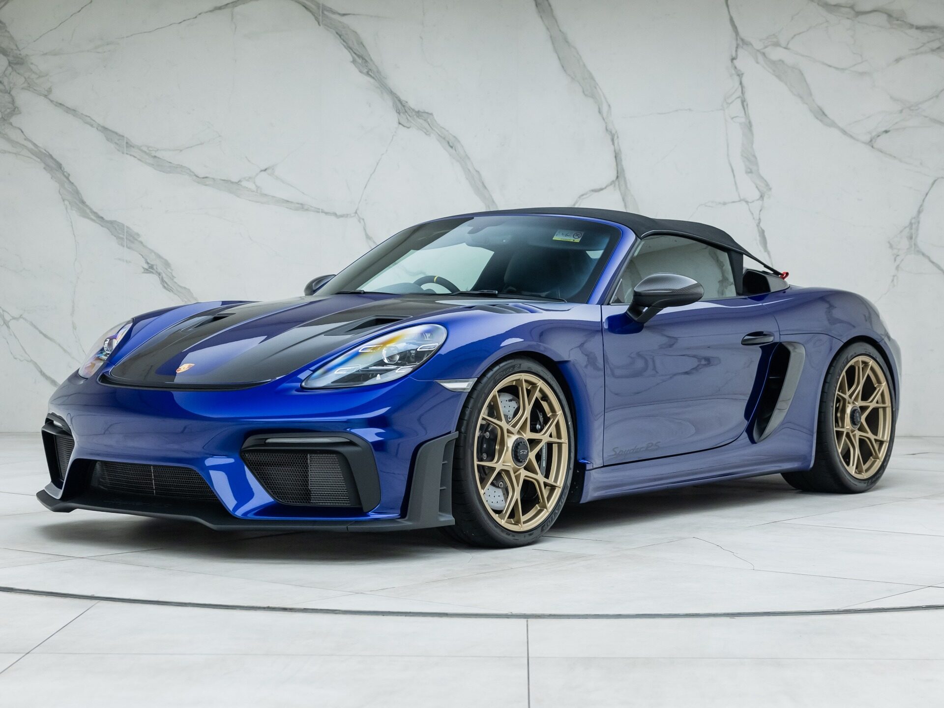 Used Porsche 718 Spyder RS for sale | PTS San Marino Blue Metallic