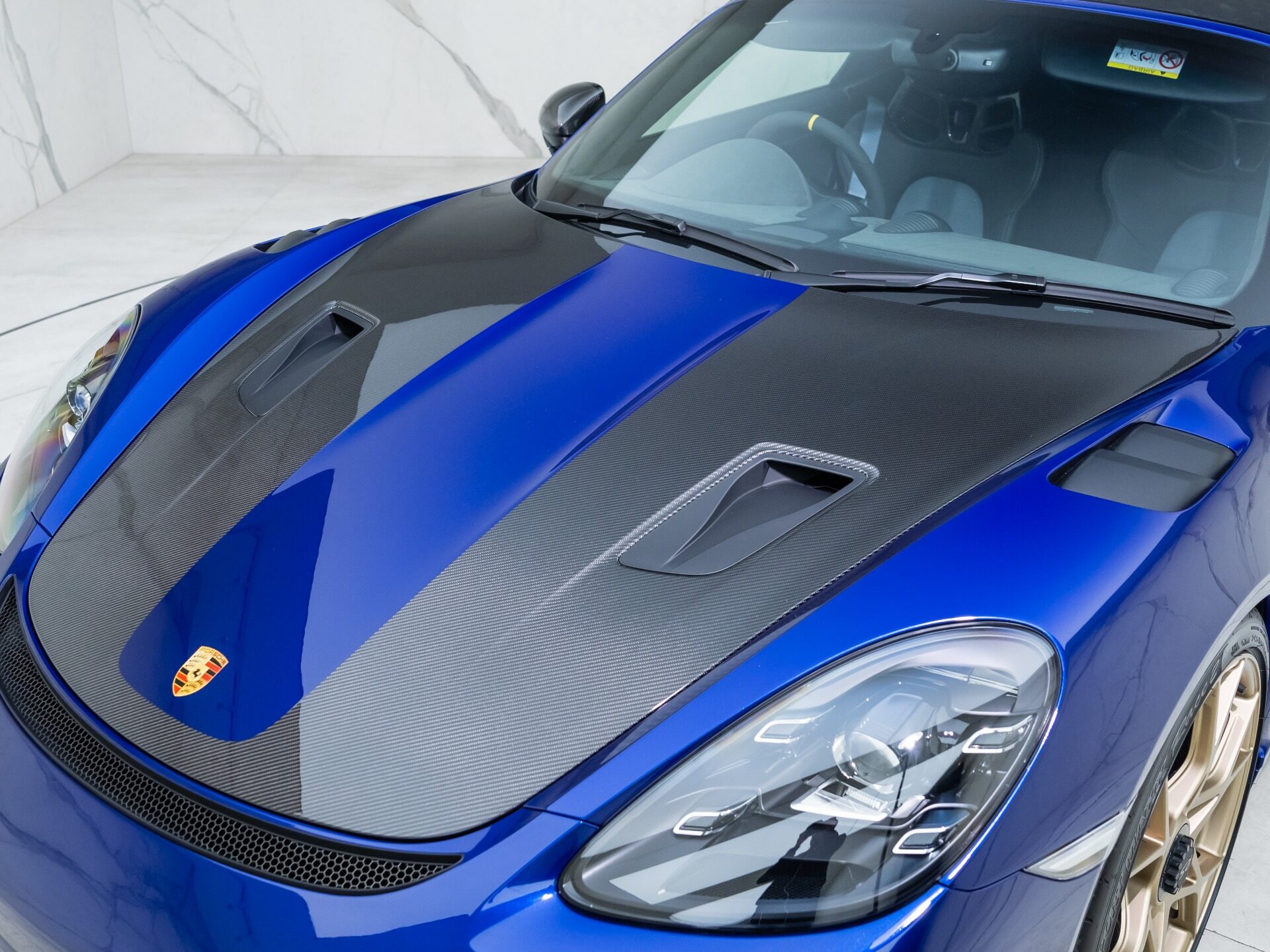 Used Porsche 718 Spyder RS for sale | PTS San Marino Blue Metallic