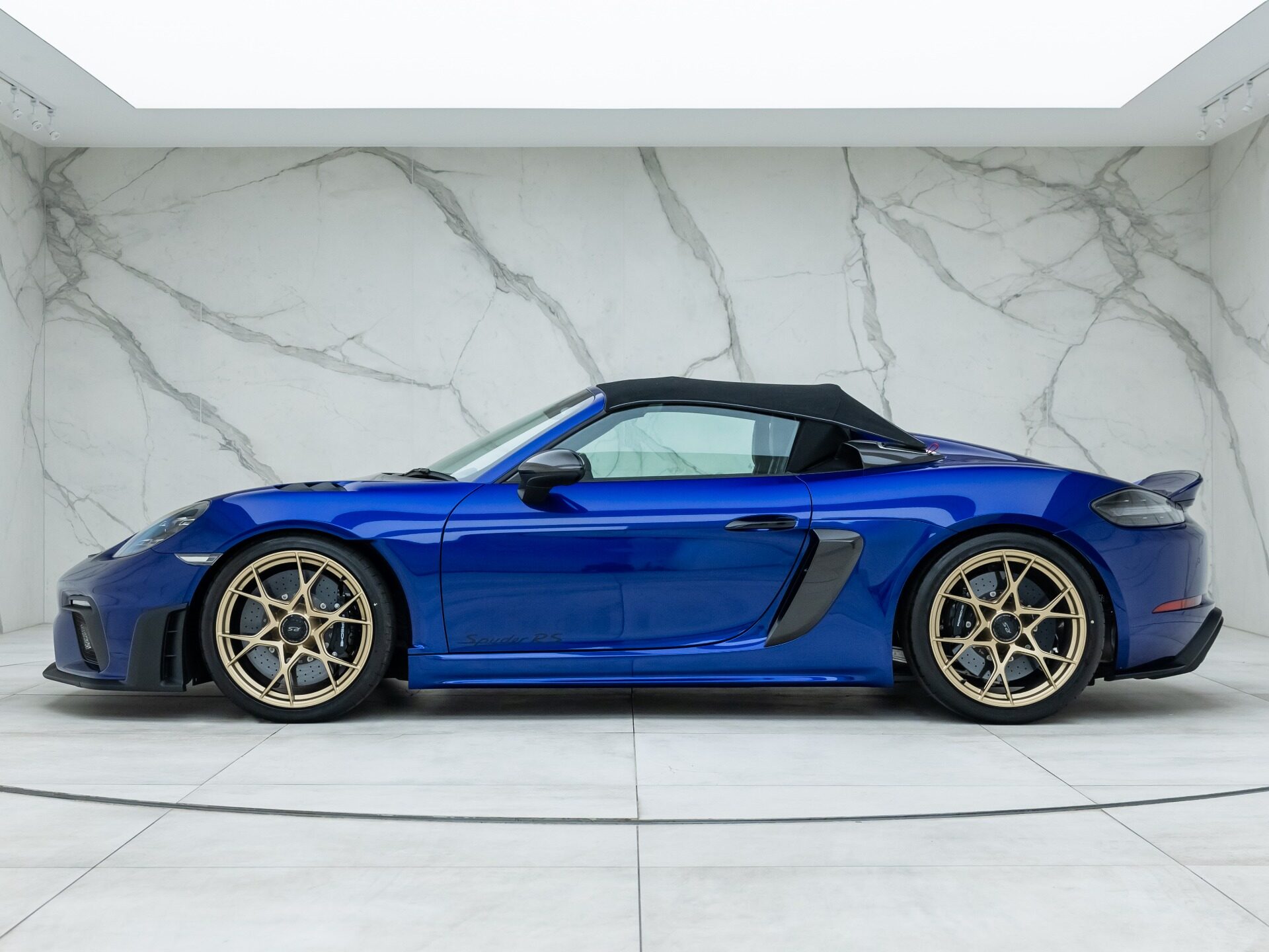 Used Porsche 718 Spyder RS for sale | PTS San Marino Blue Metallic