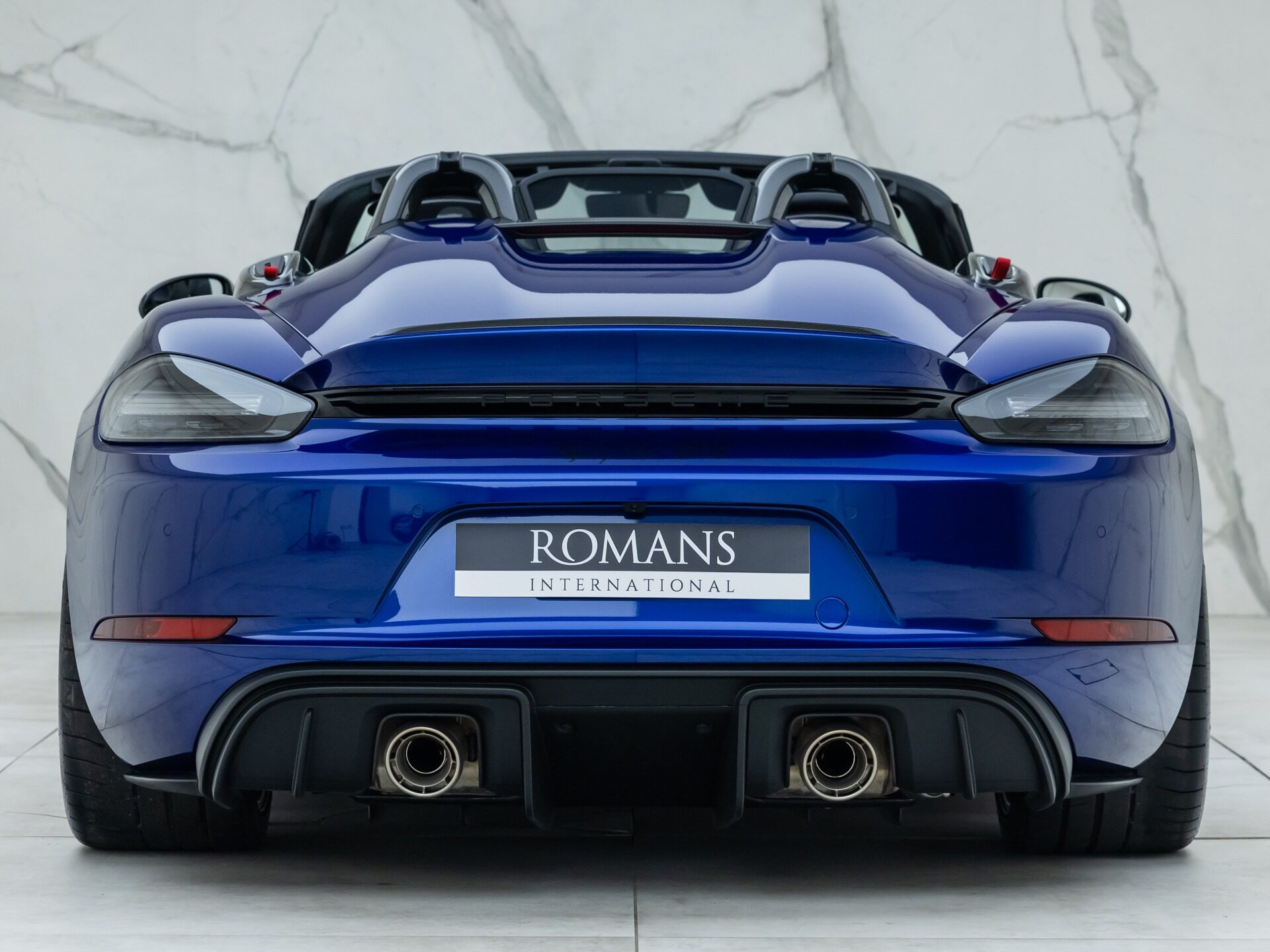 Used Porsche 718 Spyder RS for sale | PTS San Marino Blue Metallic
