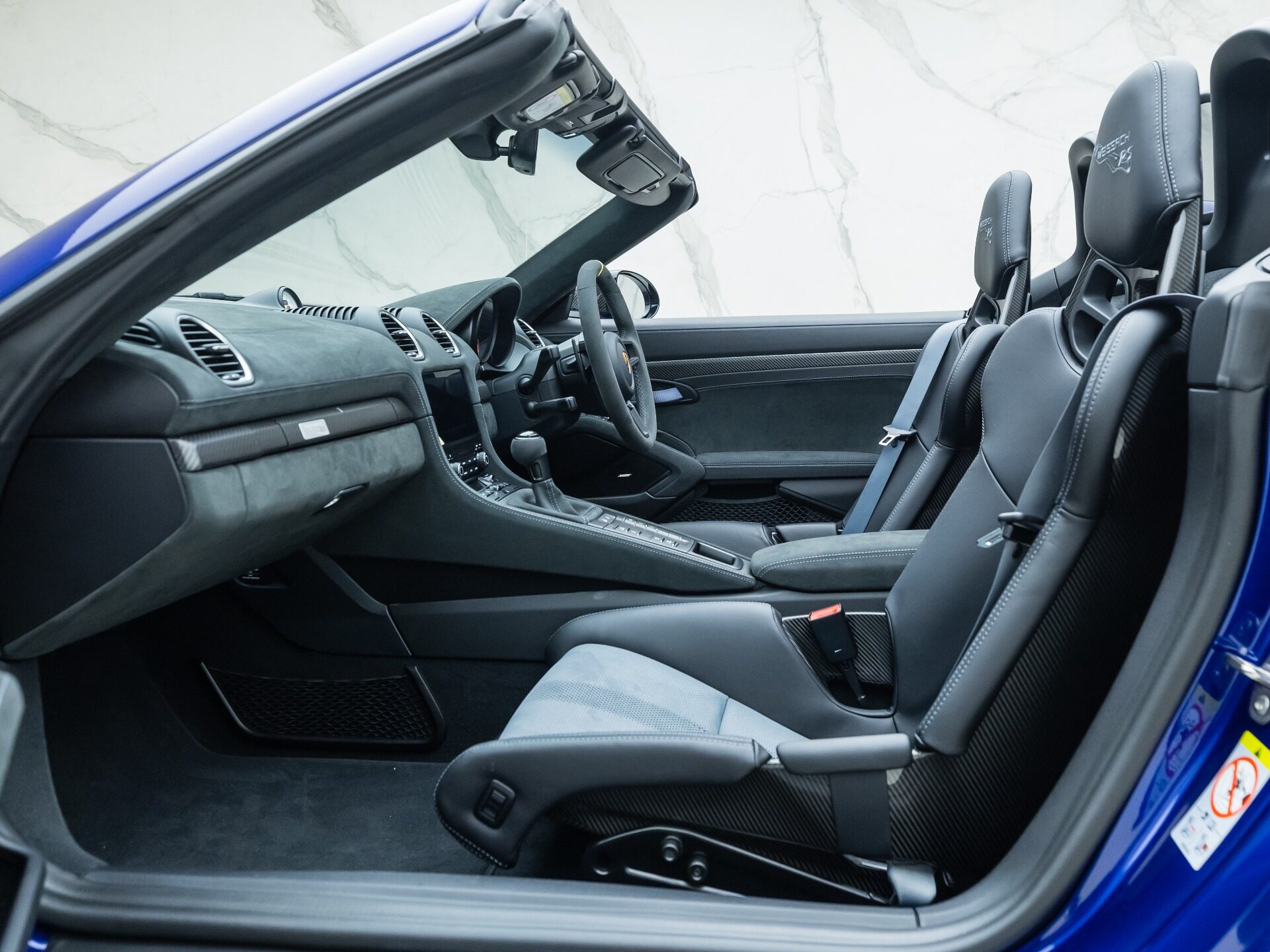 Used Porsche 718 Spyder RS for sale | PTS San Marino Blue Metallic