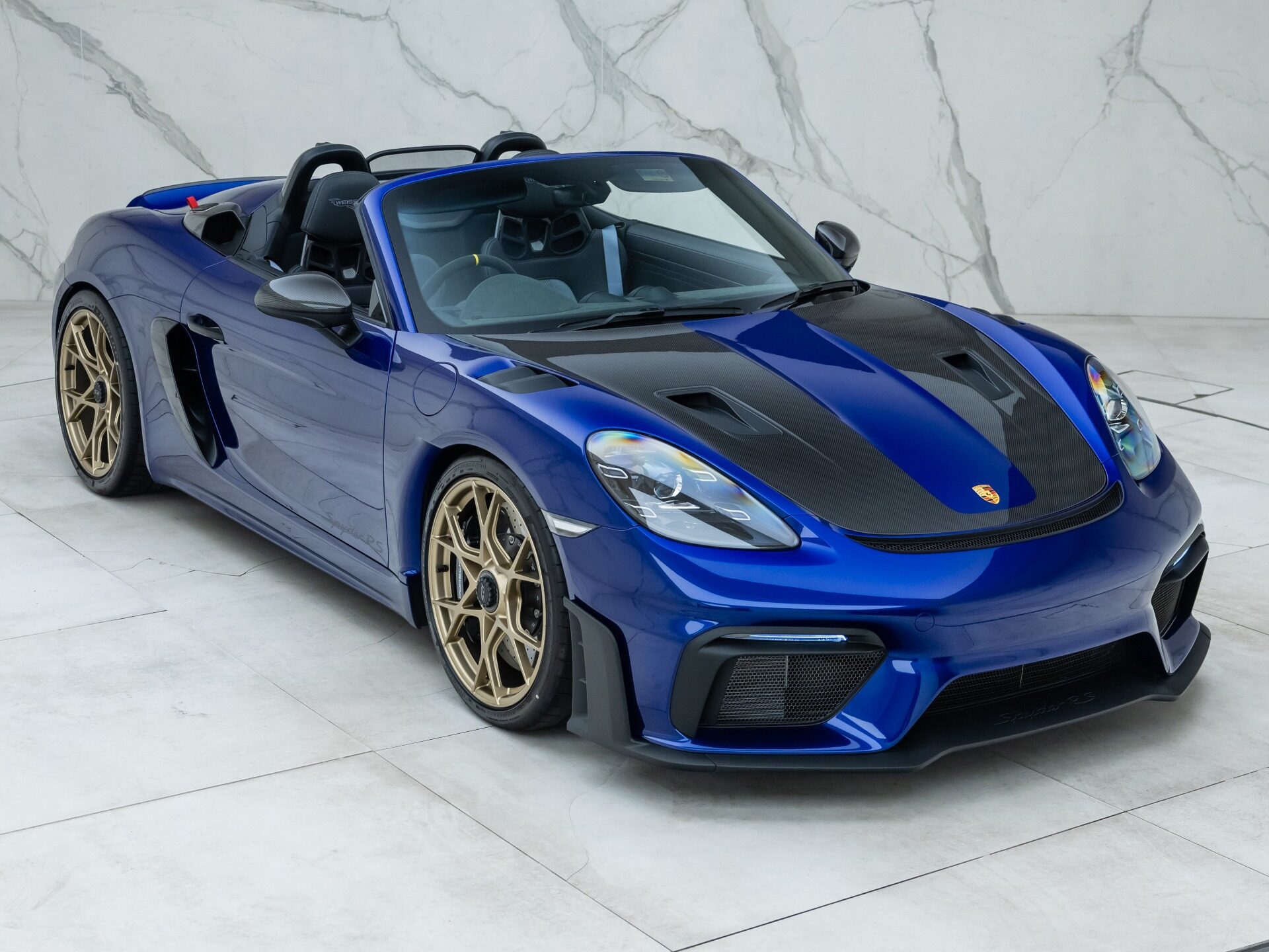Used Porsche 718 Spyder RS for sale | PTS San Marino Blue Metallic