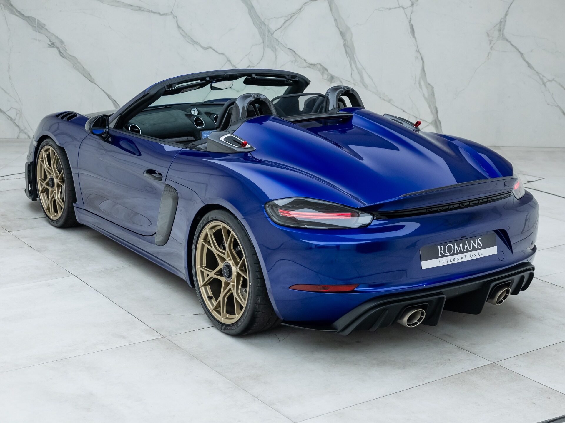 Used Porsche 718 Spyder RS for sale | PTS San Marino Blue Metallic