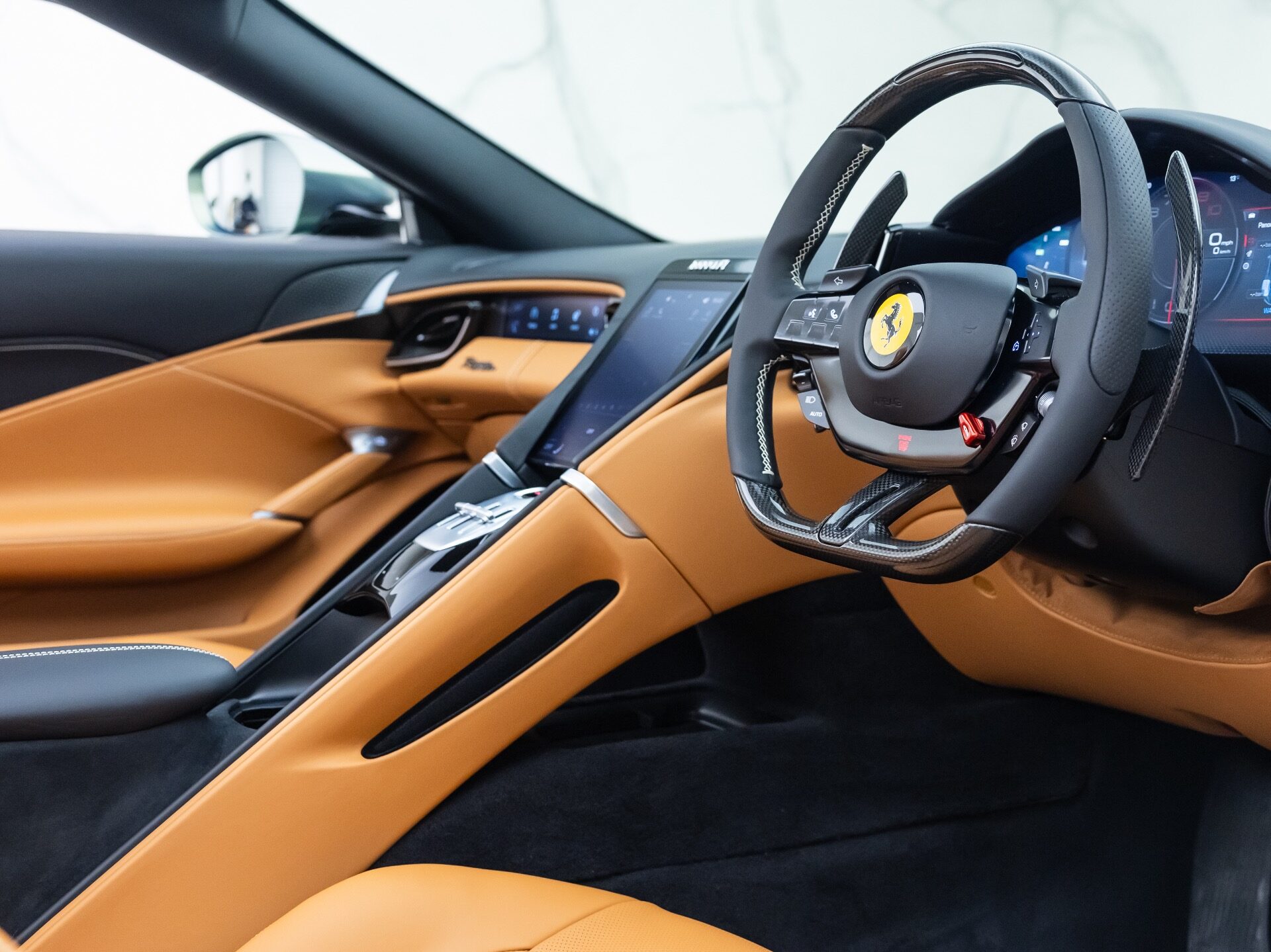 Used Ferrari Roma SPIDER for sale | Verde Minerale Metallic