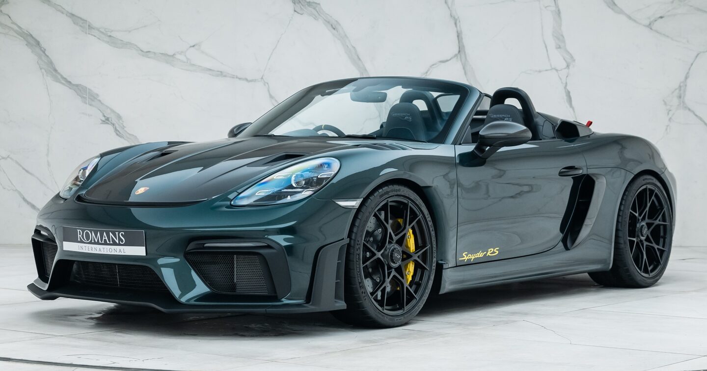 Used Porsche 718 SPYDER RS for sale | PTS Forest Green Metallic