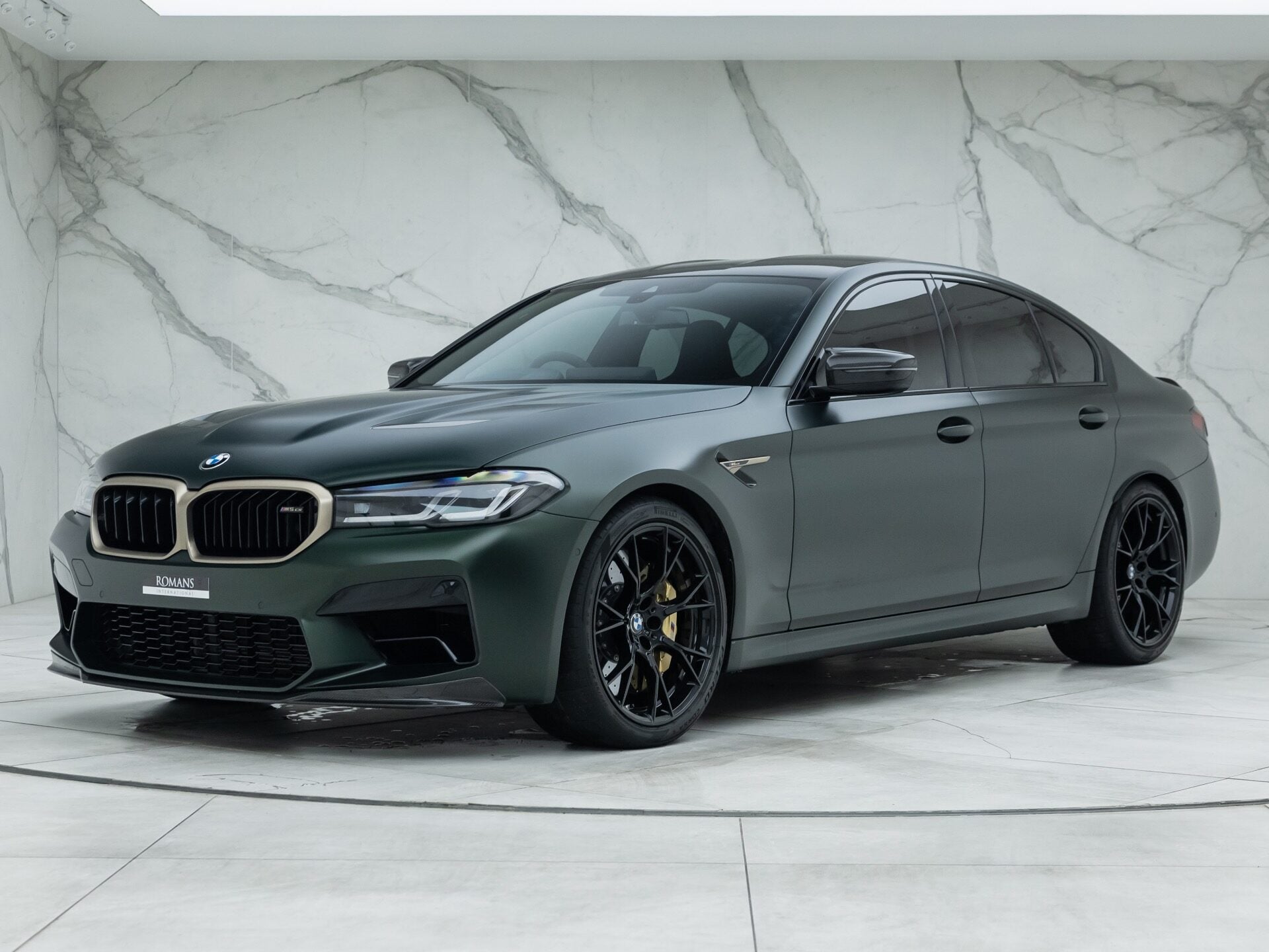 Used BMW M5 CS for sale | Individual Frozen Deep Green Metallic