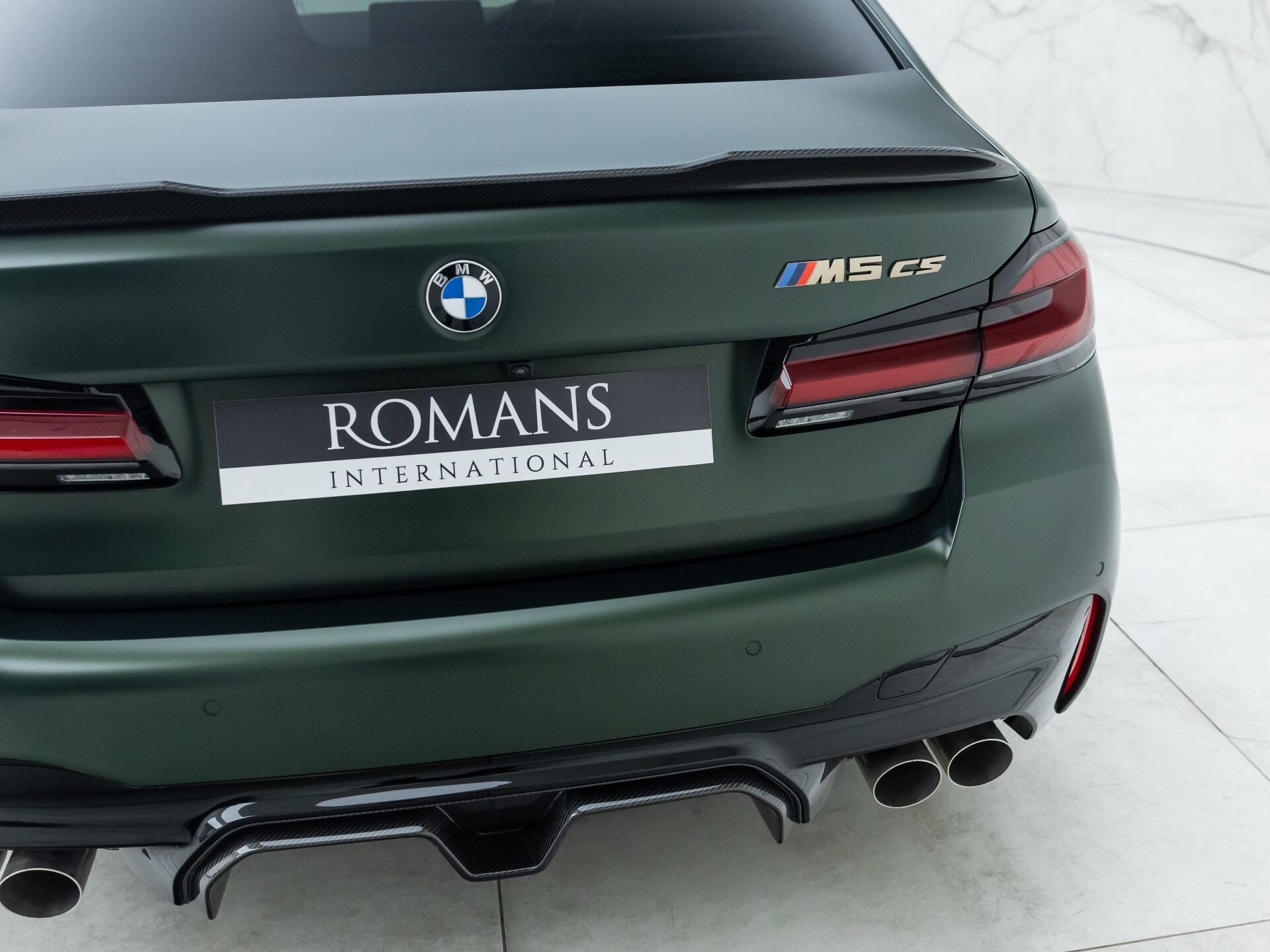 Used BMW M5 CS for sale | Individual Frozen Deep Green Metallic