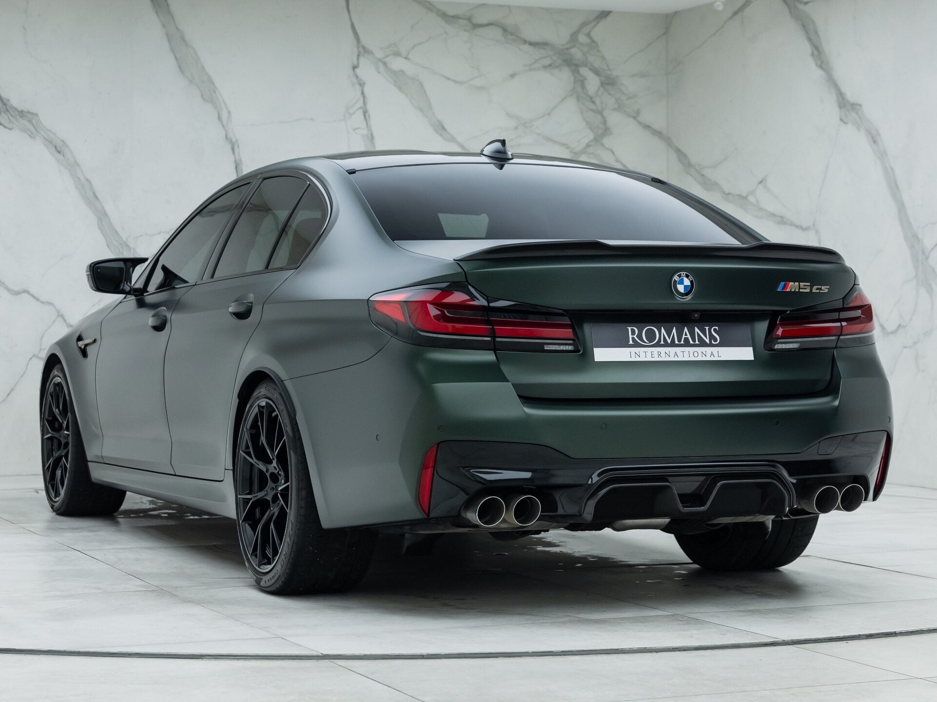 Used BMW M5 CS for sale | Individual Frozen Deep Green Metallic