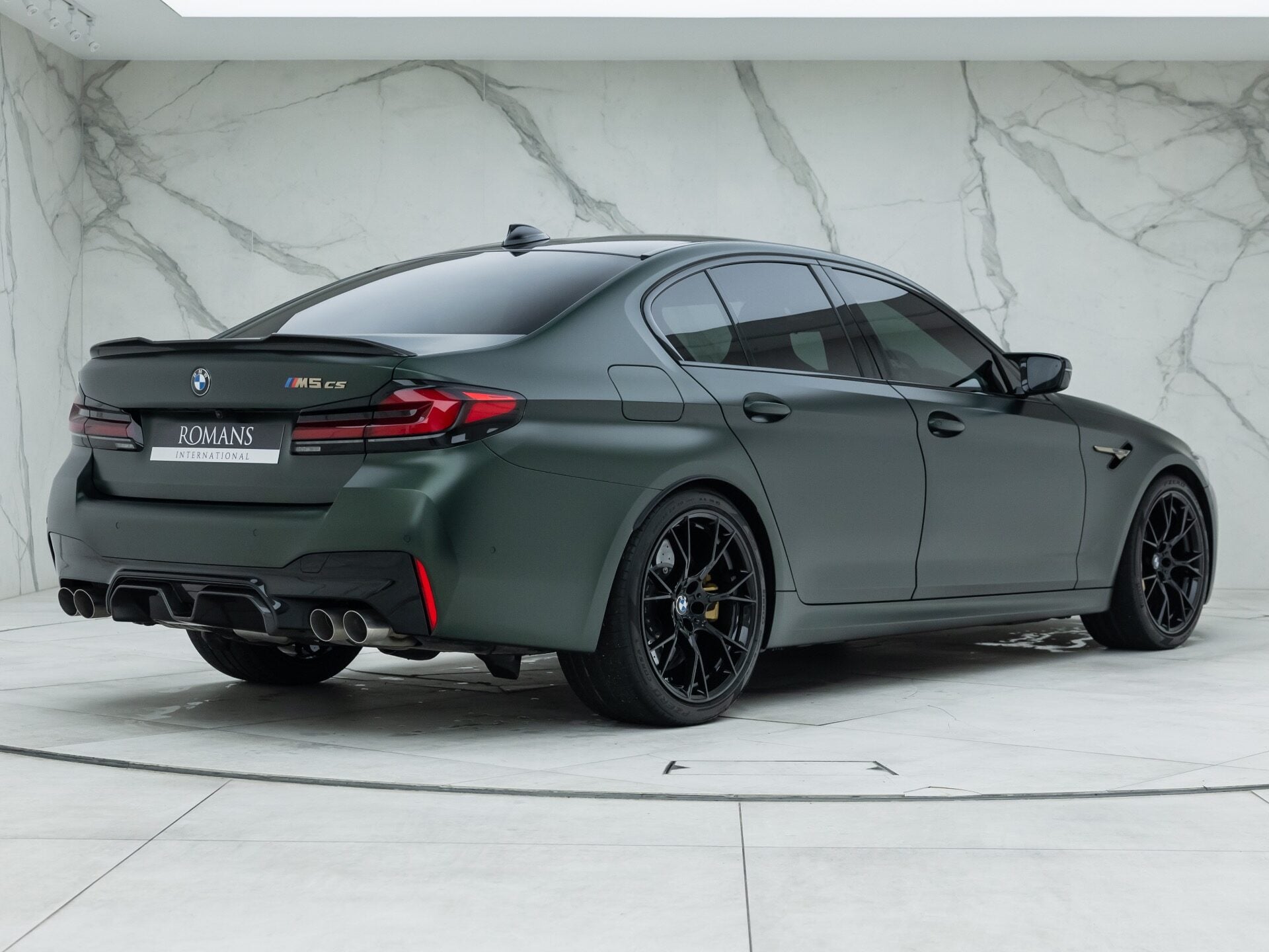 Used BMW M5 CS for sale | Individual Frozen Deep Green Metallic