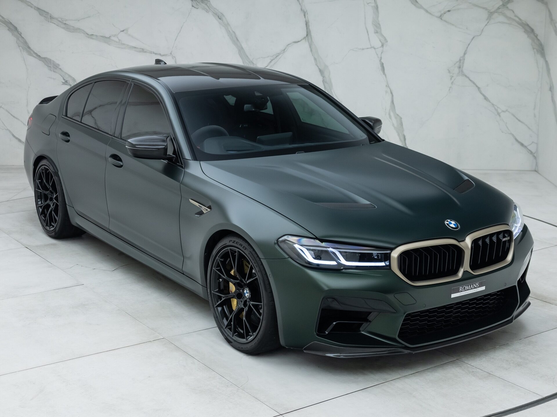 Used BMW M5 CS for sale | Individual Frozen Deep Green Metallic