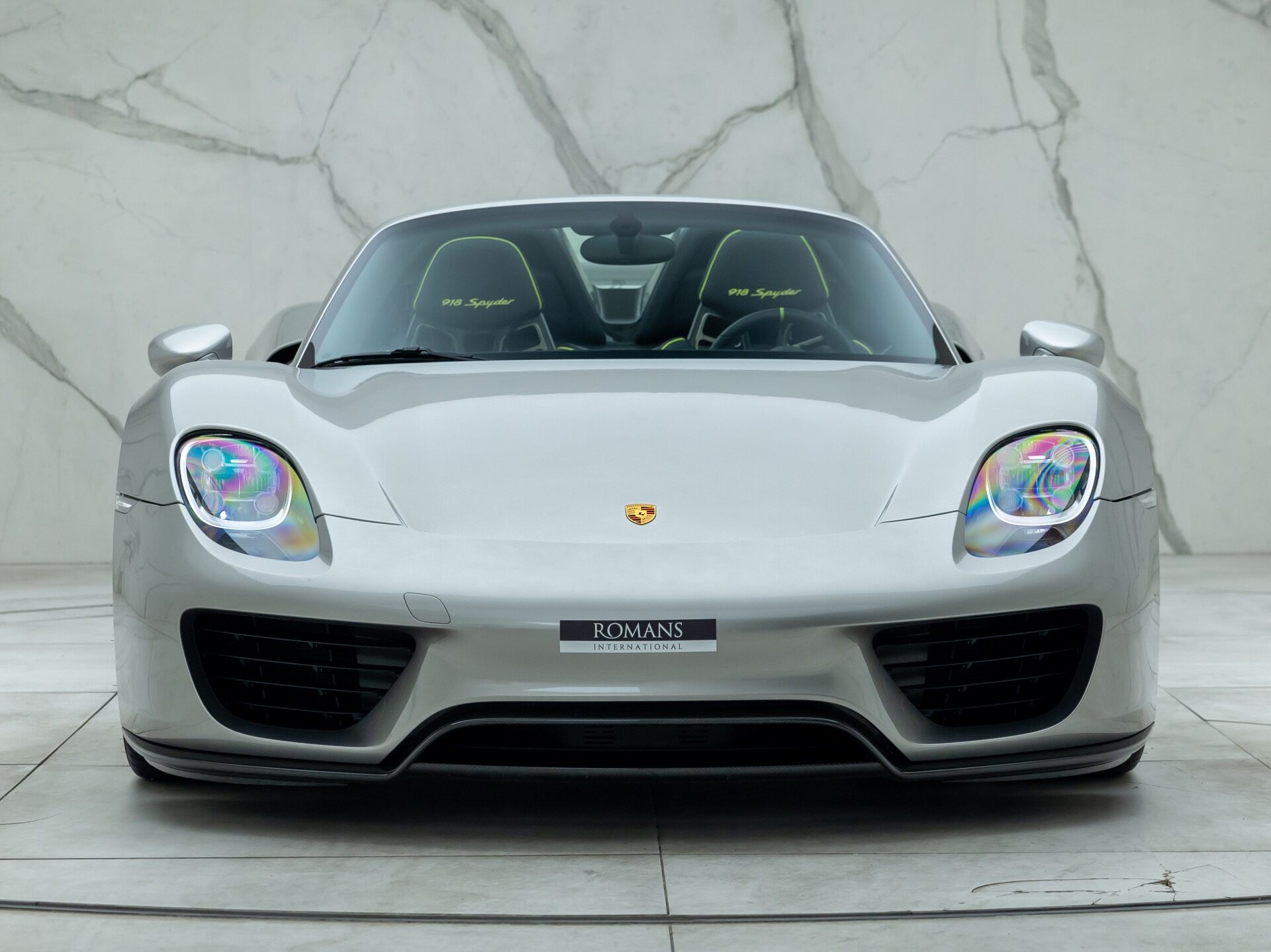 Used Porsche 918 Spyder for sale | Platinum Silver Metallic