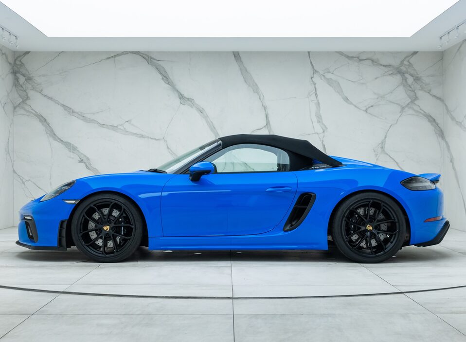 Used Porsche 718 SPYDER for sale | Shark Blue