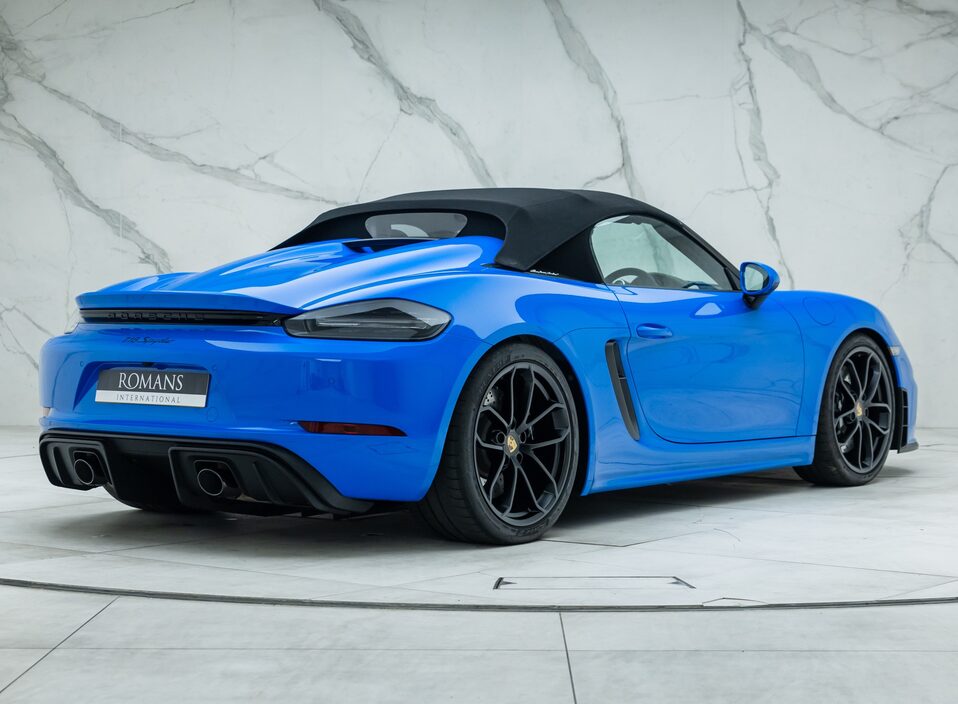 Used Porsche 718 SPYDER for sale | Shark Blue