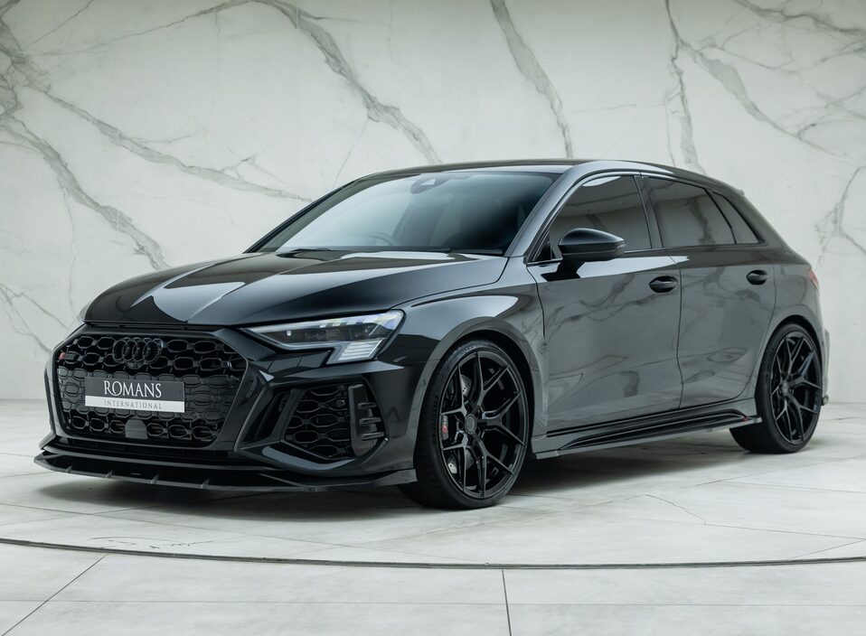 Used Audi RS3 SPORTBACK VORSPRUNG for sale | Mythos Black Metallic